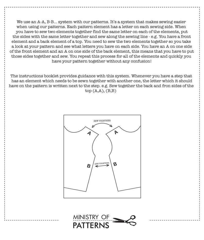 PDF Blouse Sewing Pattern Instant Download Beginner Sewing Pattern ...