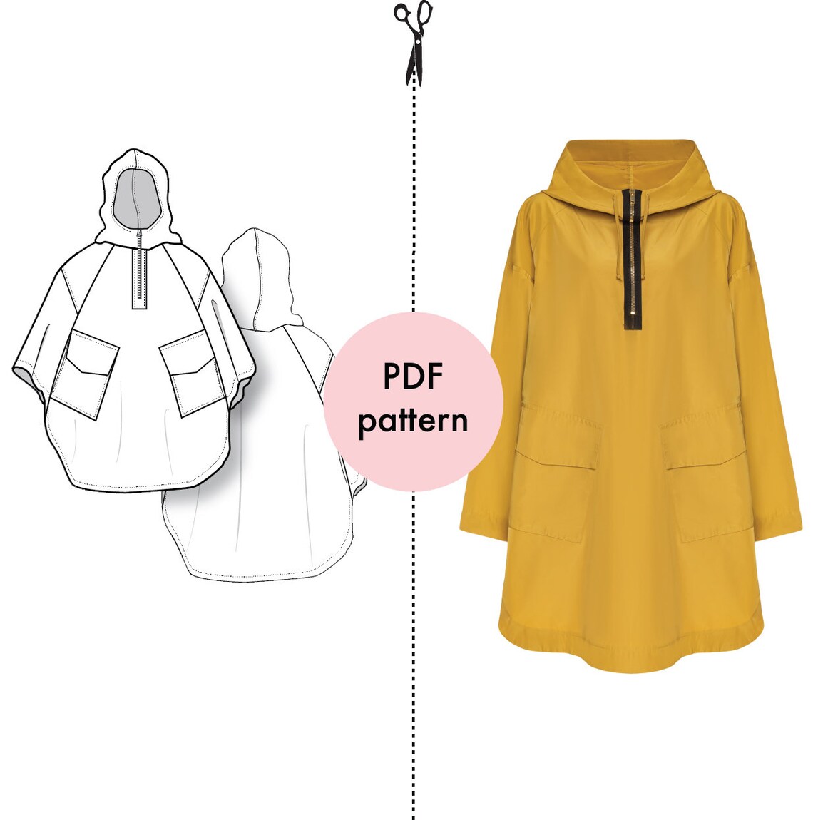 PDF Parka Jacket Pattern Instant Download Intermediate - Etsy