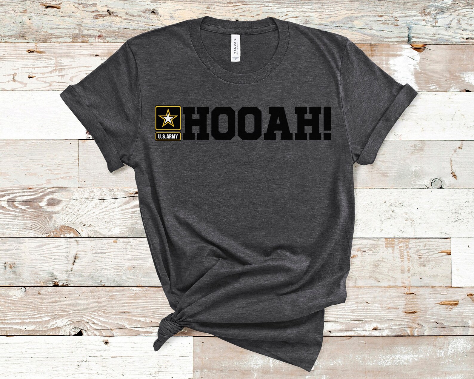 Hooah Shirt Hooah Army Shirt Military Shirt Hooah Shirt | Etsy