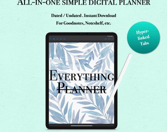 Simple Digital Planner - Etsy