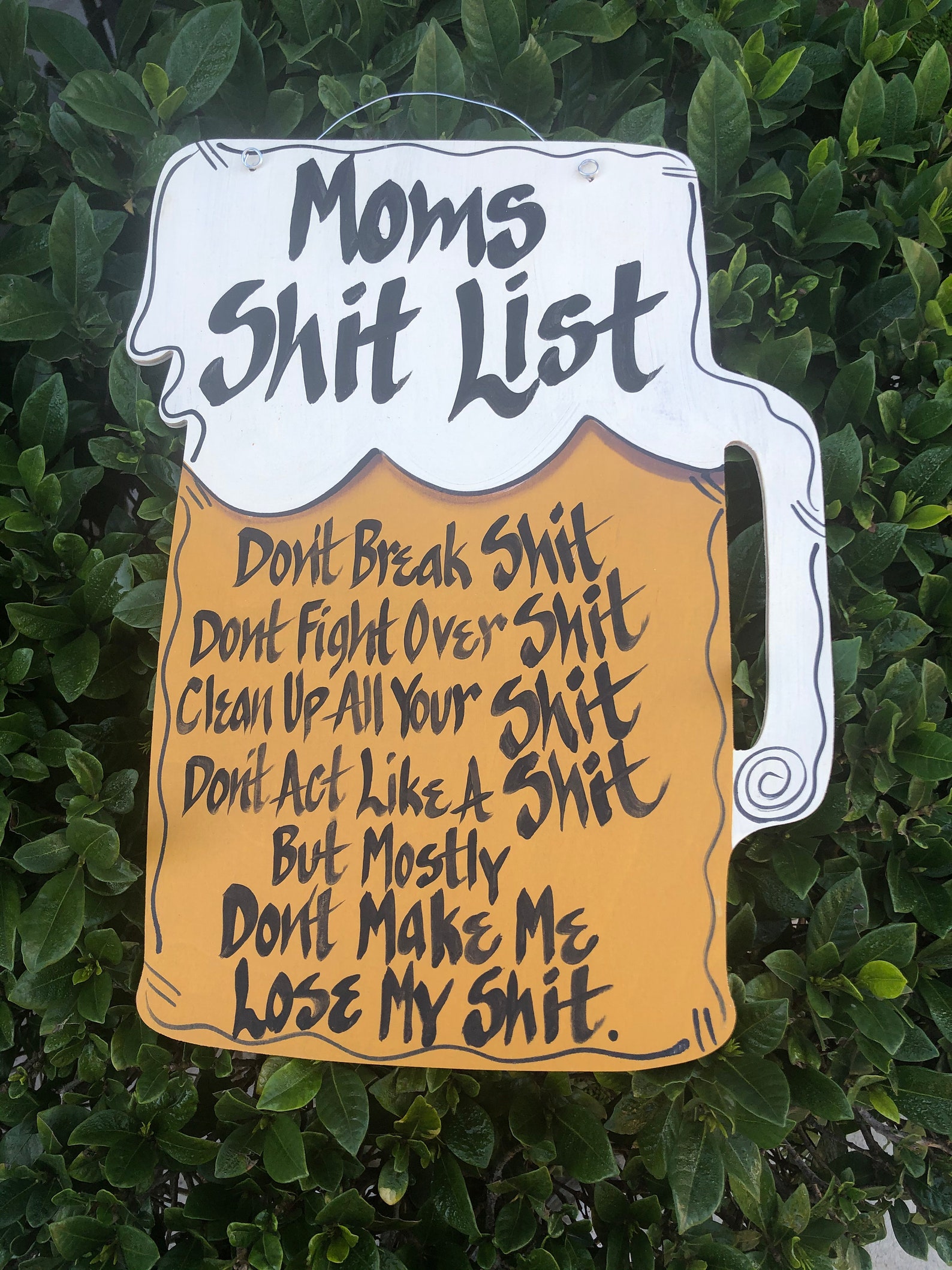 Beer Mug Sign Bar Sign Pub Sign Tiki Bar Sign Hand - Etsy