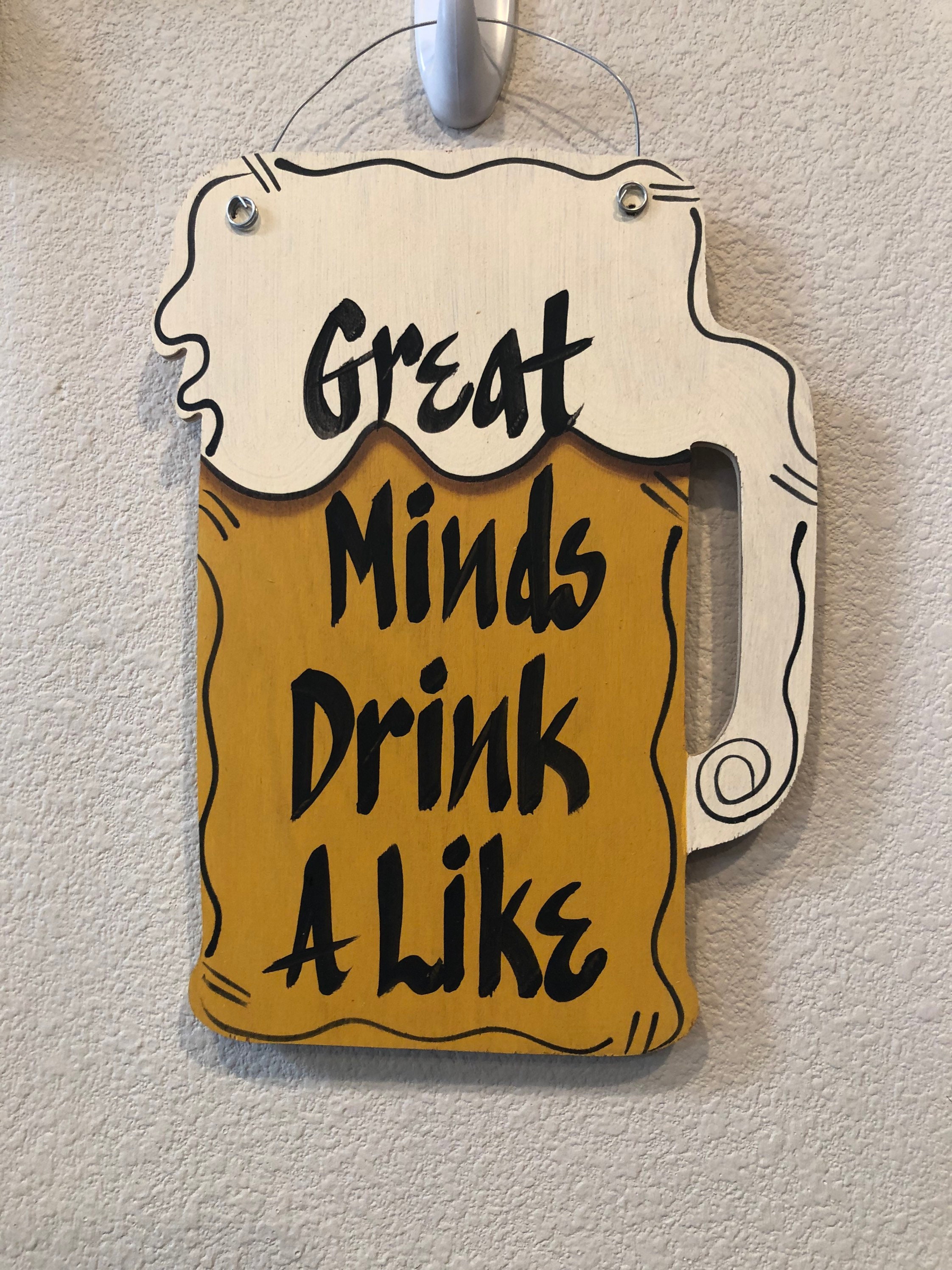 IPA LOT Beer Sign-handmade Beer Sign-dads Bar Gifts-wood Bar Pub Sign ...