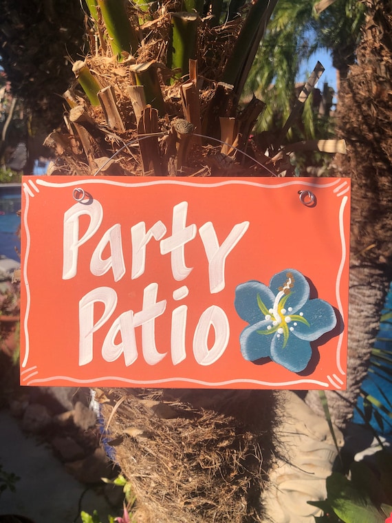 Beach Hand Painted Signs