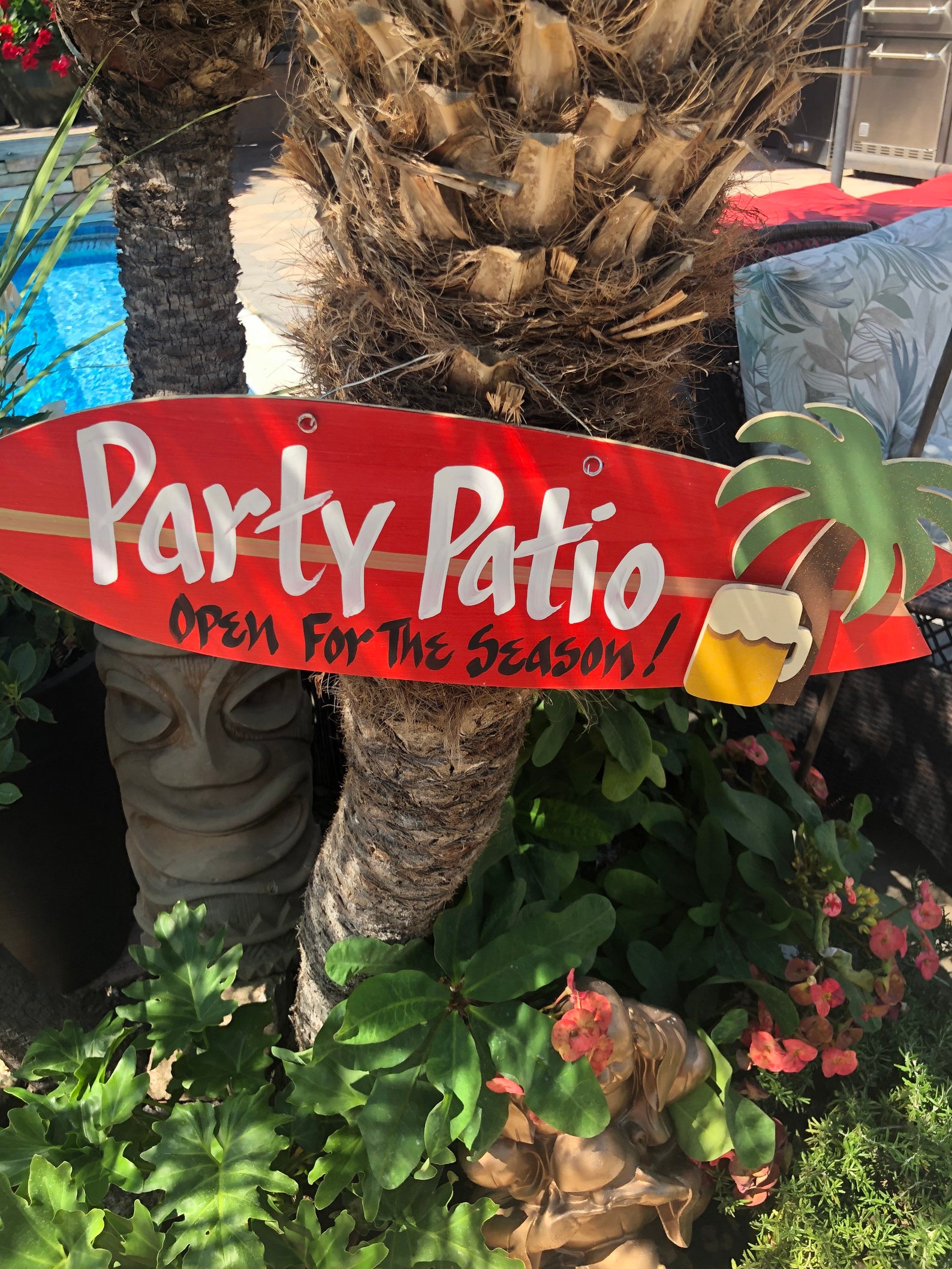Handmade Surfboard Signpersonalized Hand Lettered Party - Etsy
