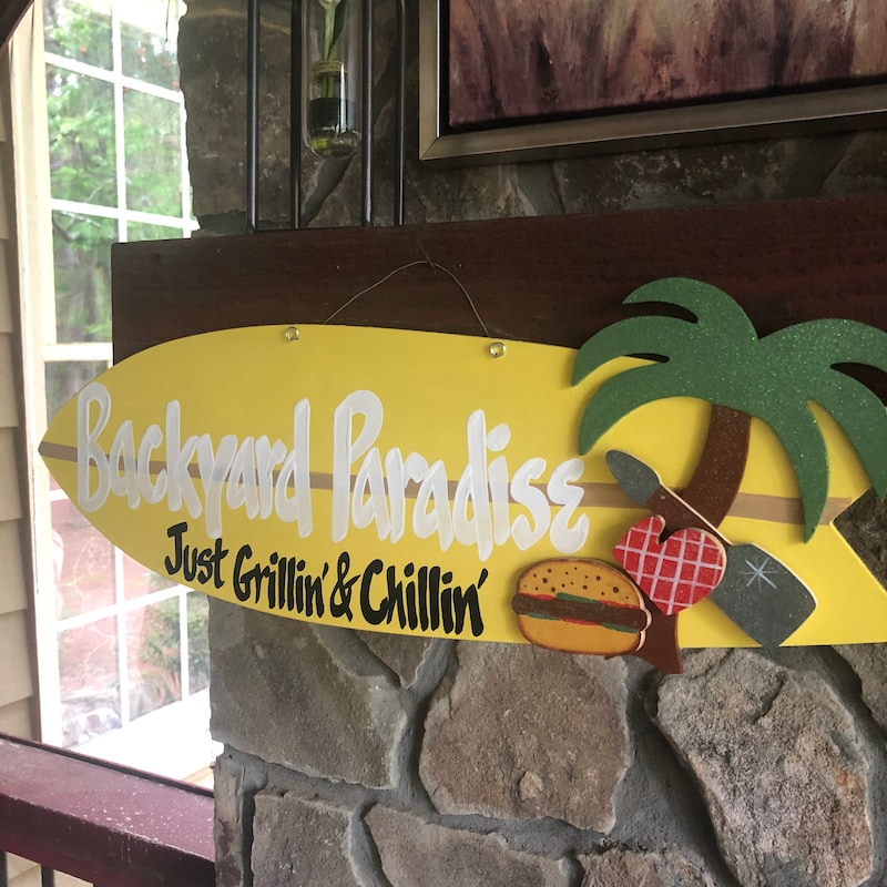 Outdoor Summer Signs - Etsy