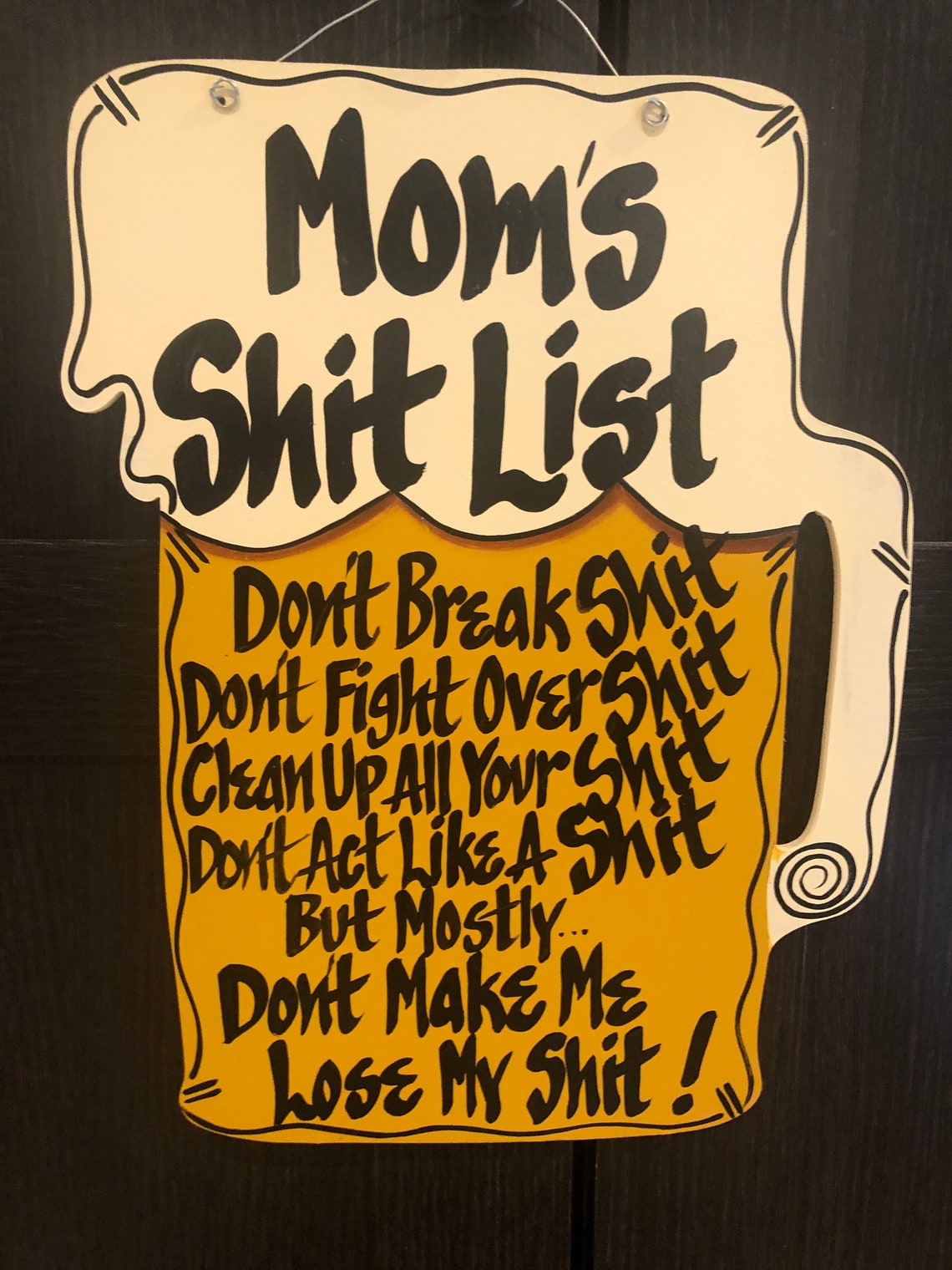 Beer Mug Sign Bar Sign Pub Sign Tiki Bar Sign Hand - Etsy