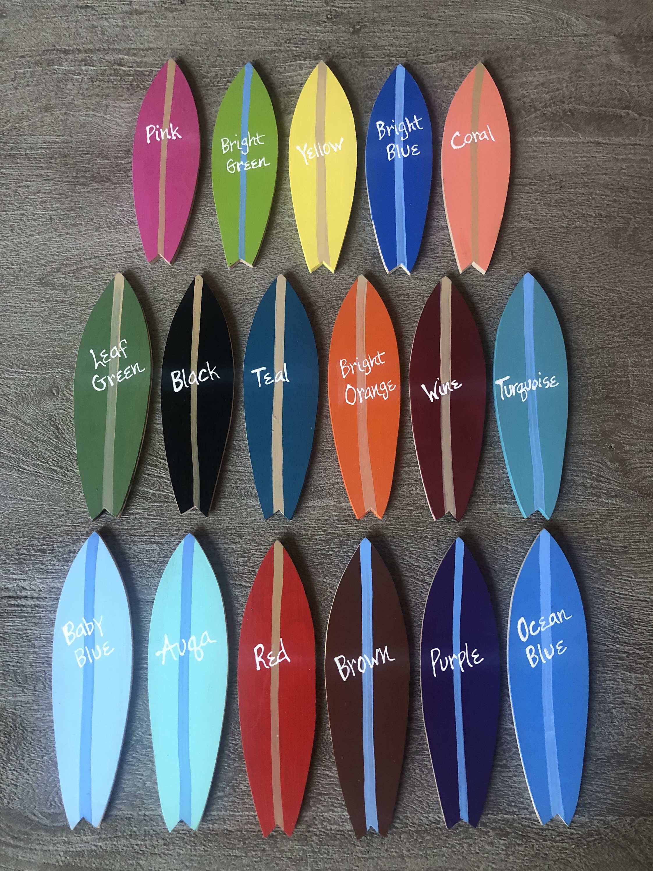 Handmade Wood Sign-surfboard Sign-backyard - Etsy