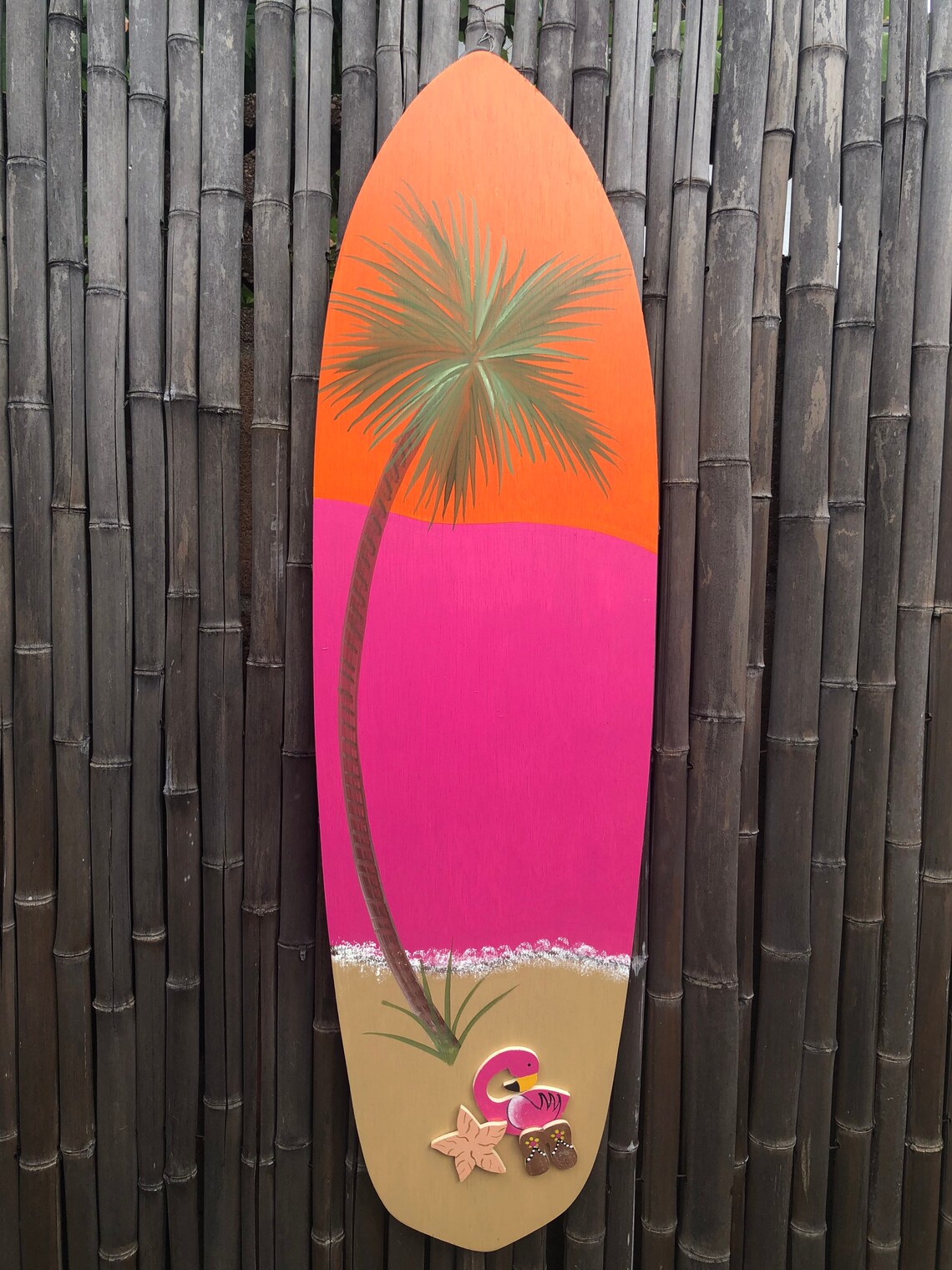 Hand Painted Surfboard Sign Personalized Surfboard | Etsy