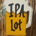 IPA LOT Beer Sign-handmade Beer Sign-dads Bar Gifts-wood Bar - Etsy
