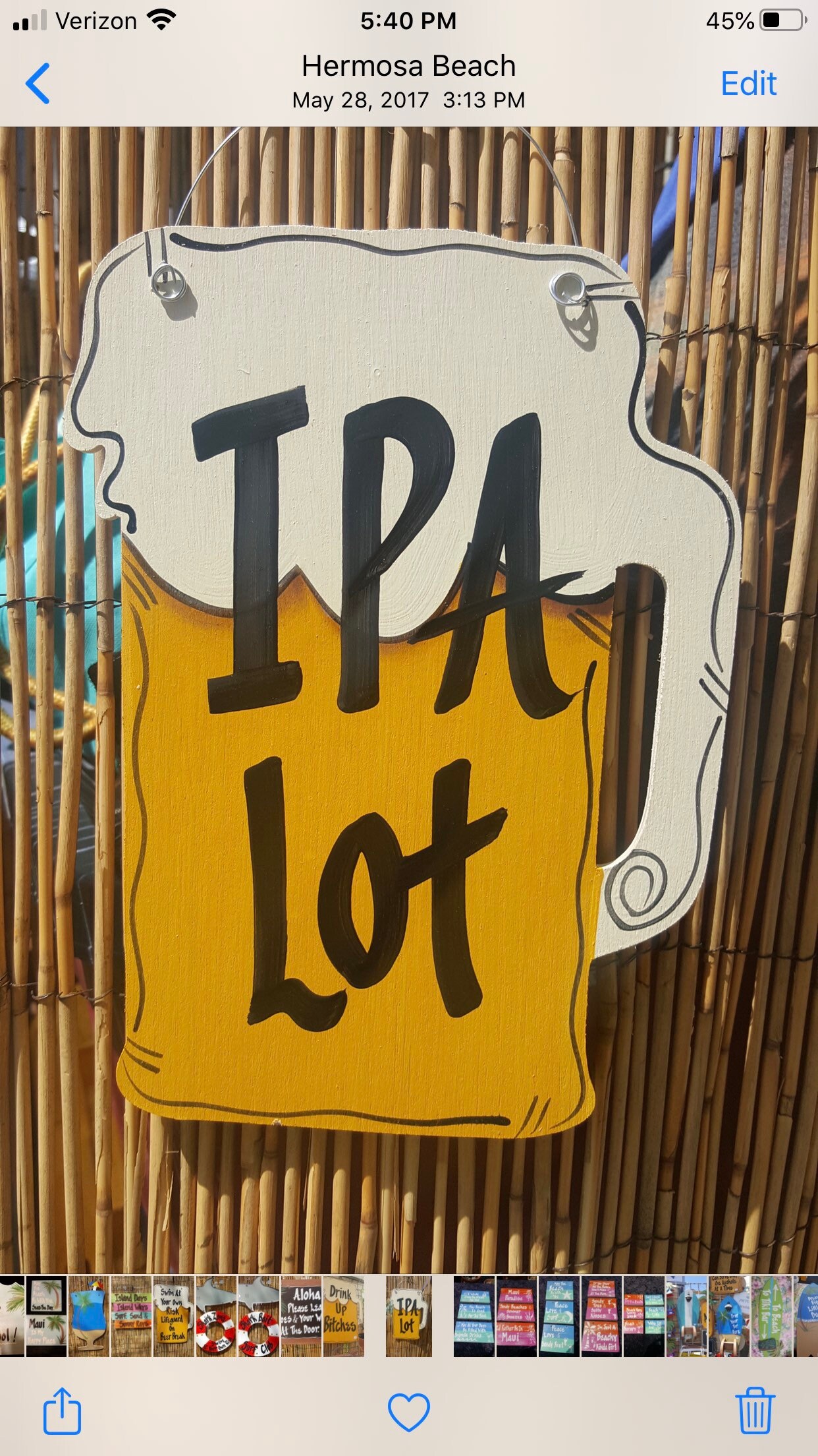 IPA LOT Beer Sign-handmade Beer Sign-dads Bar Gifts-wood Bar | Etsy