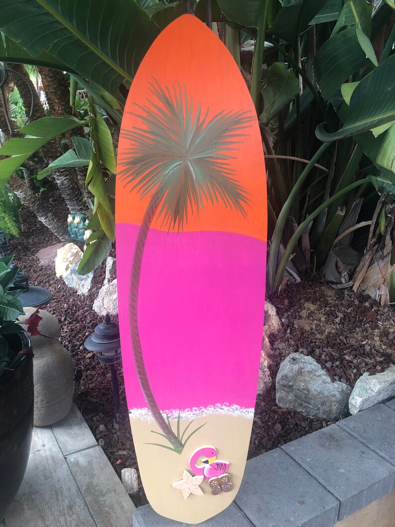 Hand Painted Surfboard Sign Personalized Surfboard - Etsy