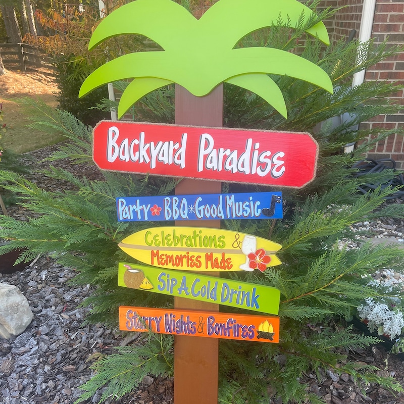 Wooden Yard Signs - Etsy