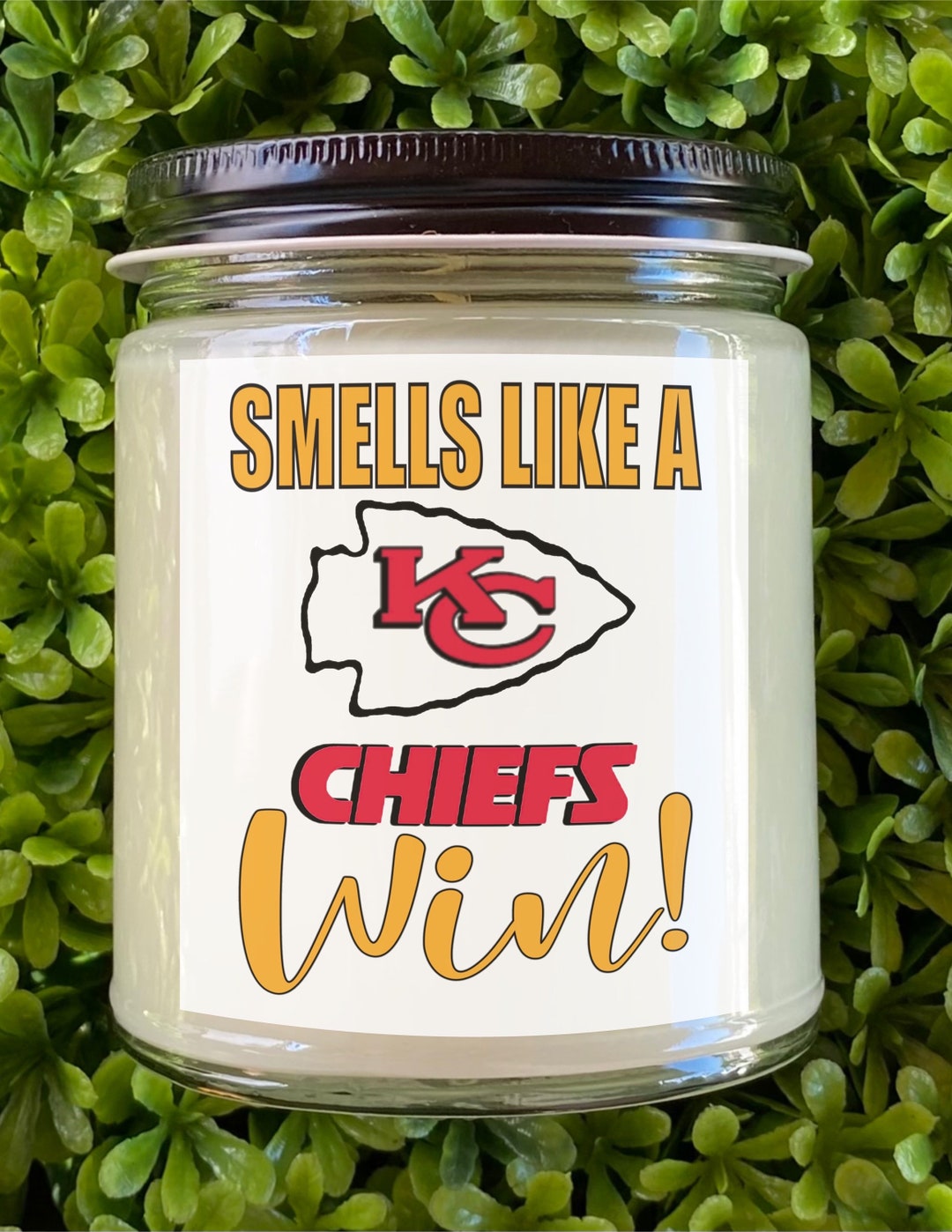Smells Like a Kansas City Chiefs Win 9 Oz Scented Candle Manifestation ...