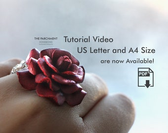 Leather Rose - Etsy