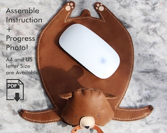 Leather Bear Pattern - Etsy