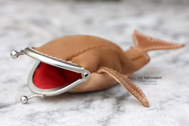 Leather Whale Coin Purse, Leather Patterns, Leather Pdf, Template, DIY ...