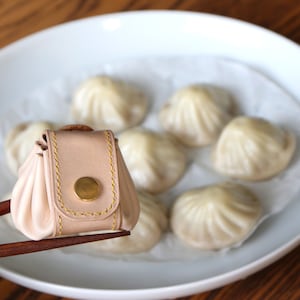 Leather Dumpling Coin Purse Pattern, Leather Pdf Template, DIY Leather ...