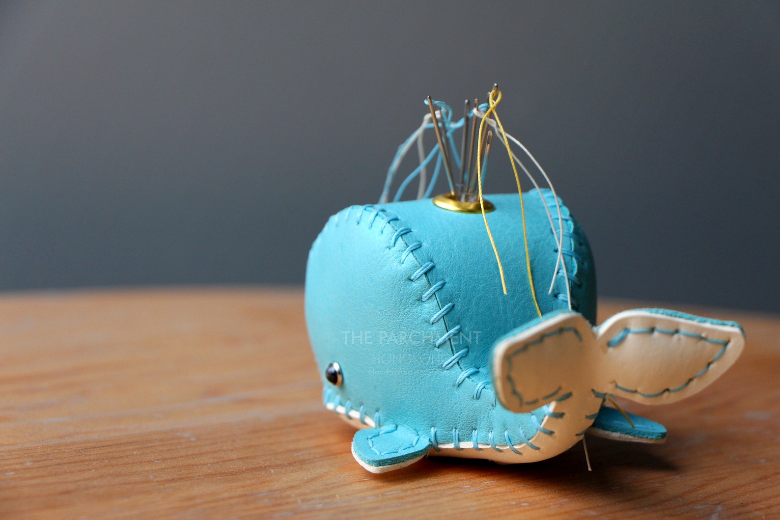 Leather Whale Pin Cushion, Leather Pattern, Leather Pdf, Leather ...