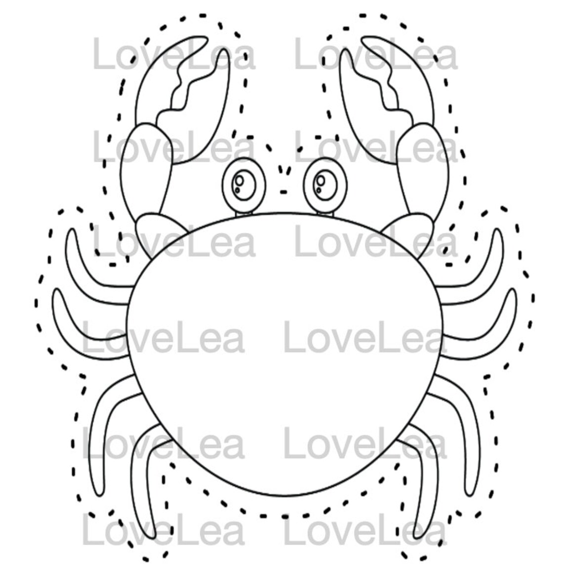 Printable Coloring Cutouts - Simple and Easy - 30 Pages of PDF Files ...