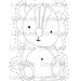 Printable Coloring Cutouts - Simple and Easy - 30 Pages of PDF Files ...