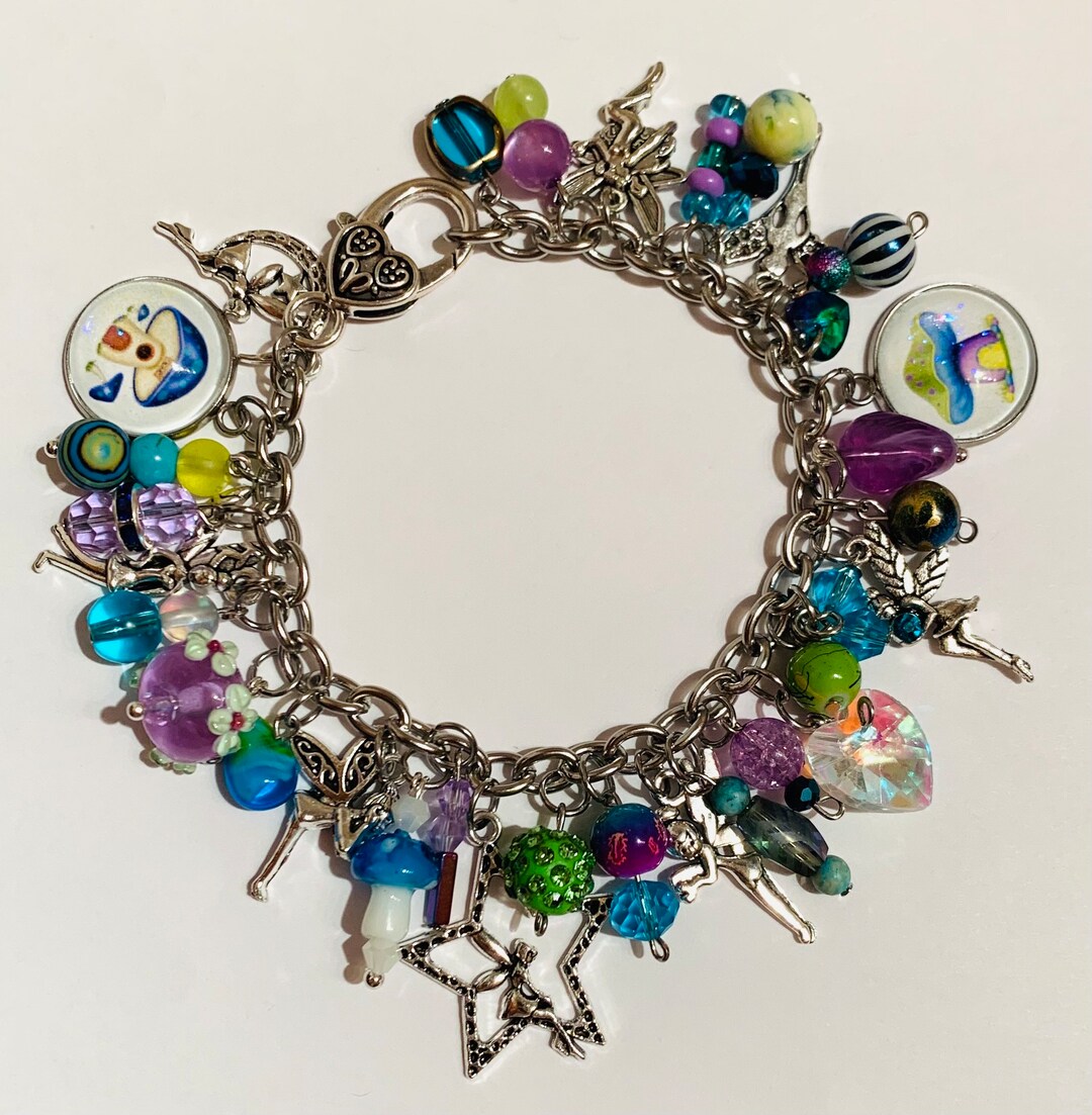 Enchanting Fancy Fairies Pretty Pixie Charm Bracelet - Etsy