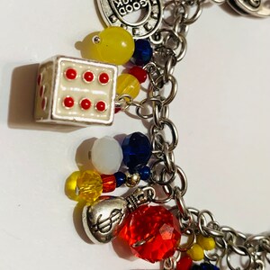 Casino Gambling Gaming Las Vegas Charm Bracelet - Etsy