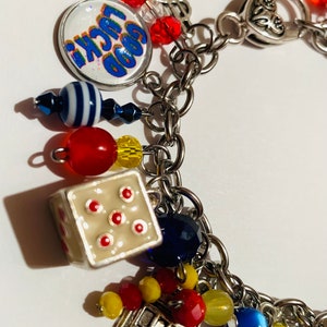 Casino Gambling Gaming Las Vegas Charm Bracelet - Etsy