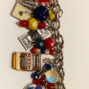 Casino Gambling Gaming Las Vegas Charm Bracelet - Etsy