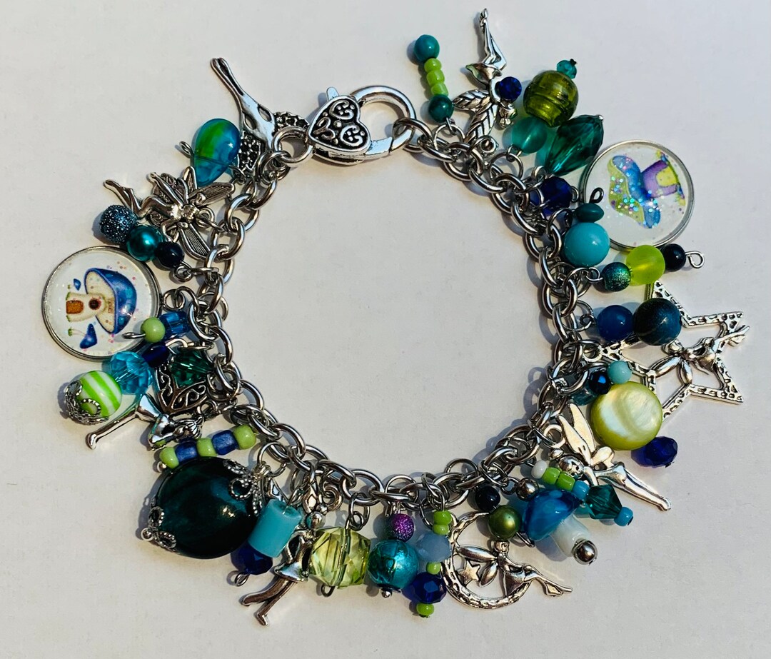 Enchanting Fancy Fairies Pretty Pixie Charm Bracelet - Etsy