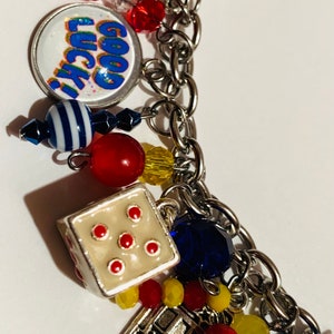 Casino Gambling Gaming Las Vegas Charm Bracelet - Etsy
