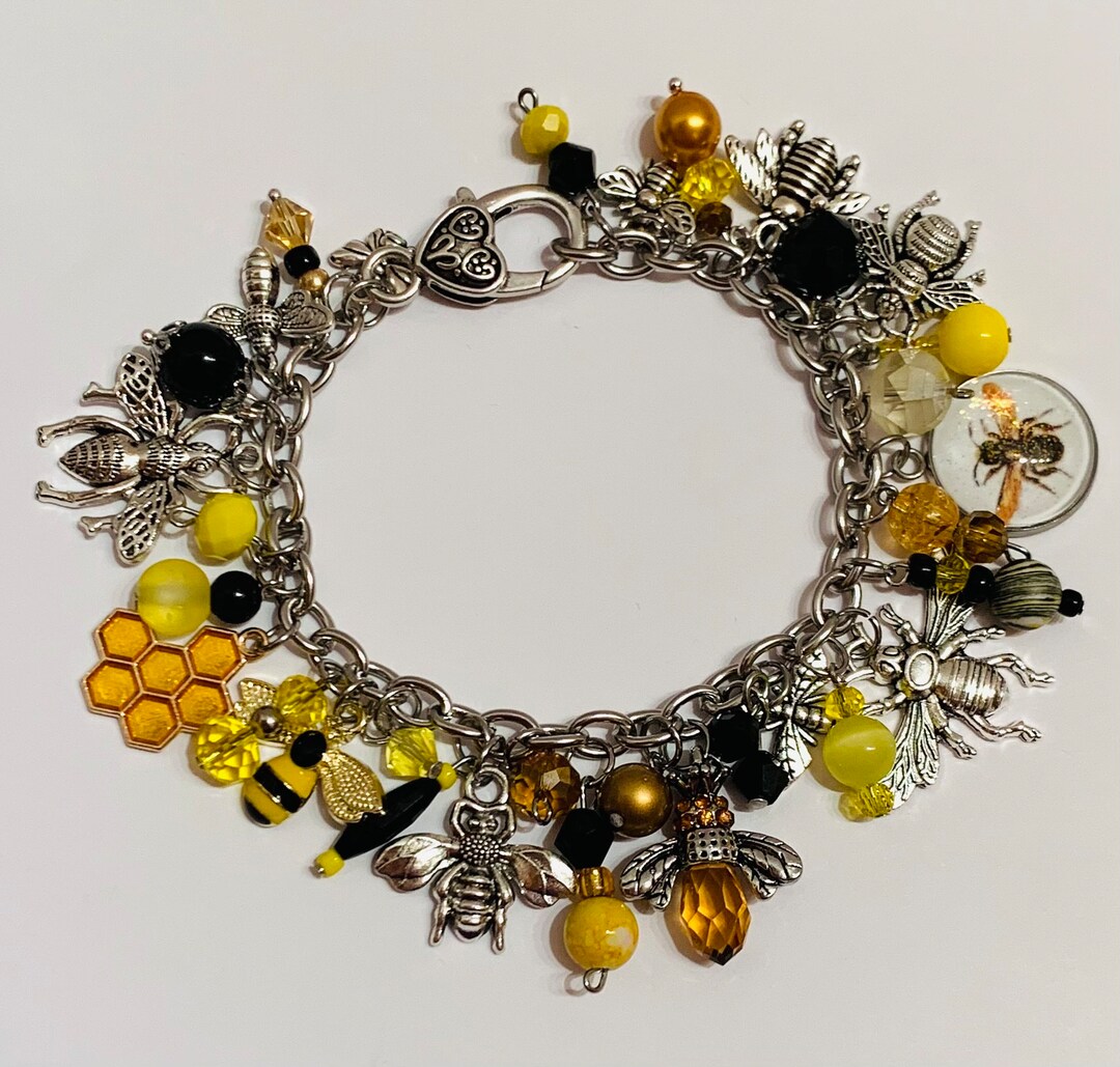 Queen Bee Jubilee Charm Bracelet - Etsy