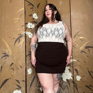 Vintage Cream Lace Tank Top - 2000s Sears - Plus Size Large - Etsy