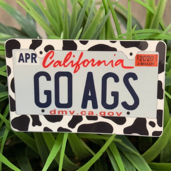 Uc Davis License Plate Frame - Etsy