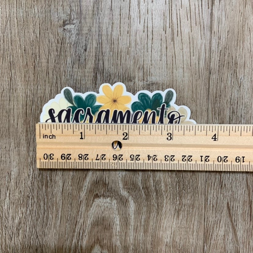 Sac State Sticker Set Flower Sacramento State Stickers CSUS - Etsy