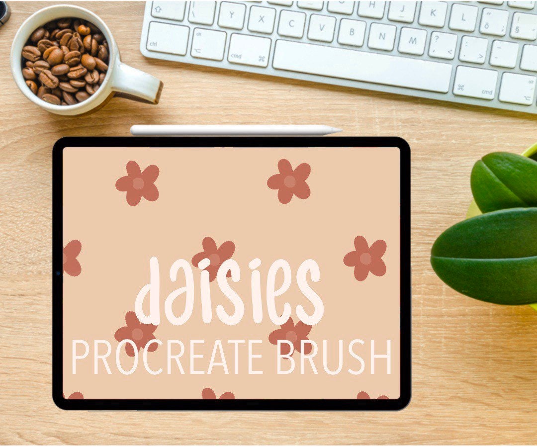 Daisy Pattern Brush for Procreate (digital Download) - Etsy