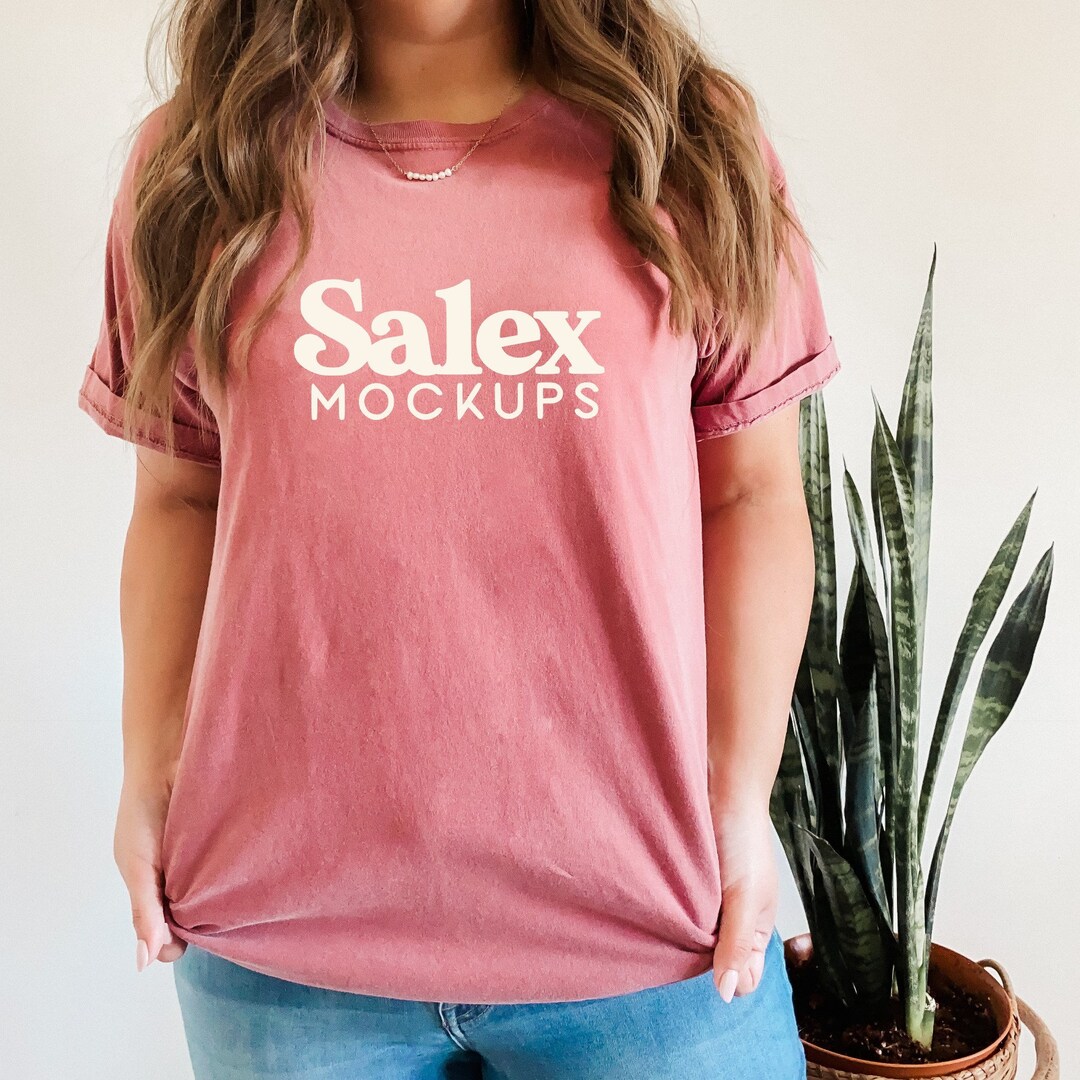 Comfort Colors Model Mockup, Comfort Colors Brick Mockup, Comfort ...