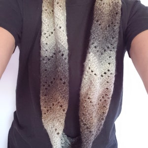 Crochet Pattern | Chevron Lace Scarf - Etsy