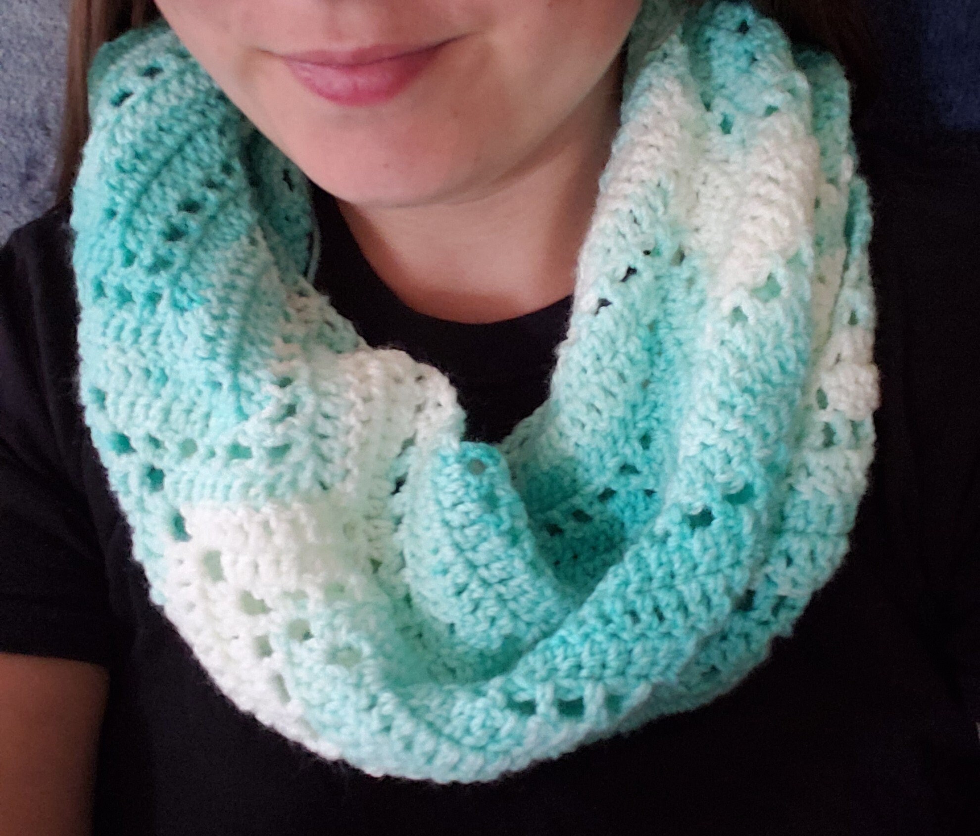 Crochet Pattern | Chevron Lace Scarf - Etsy
