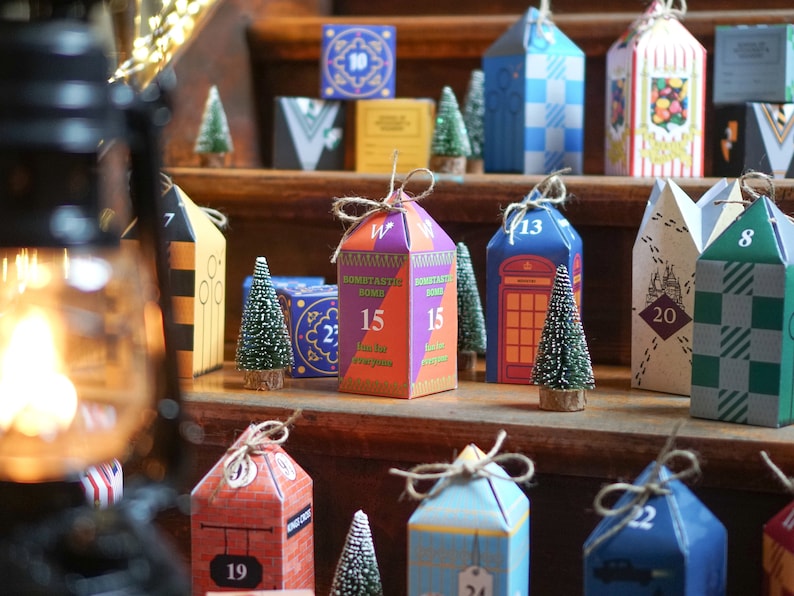 Advent Calendar wizard to Print Cut Out & Fill | Etsy