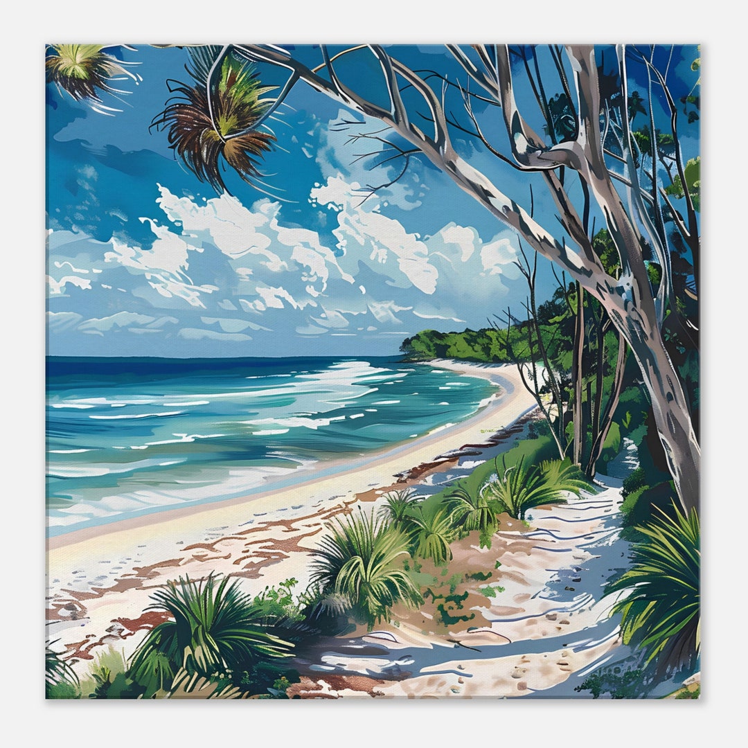 K'gari, Fraser Island, QLD, Australia - Digital Printable - Landscape ...