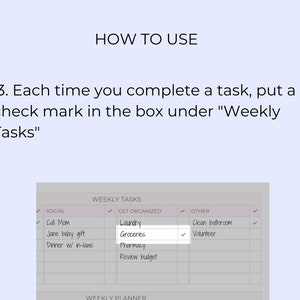 Weekly Habit Planner, Weekly Routine, Task Manager, Tracker, Printable ...