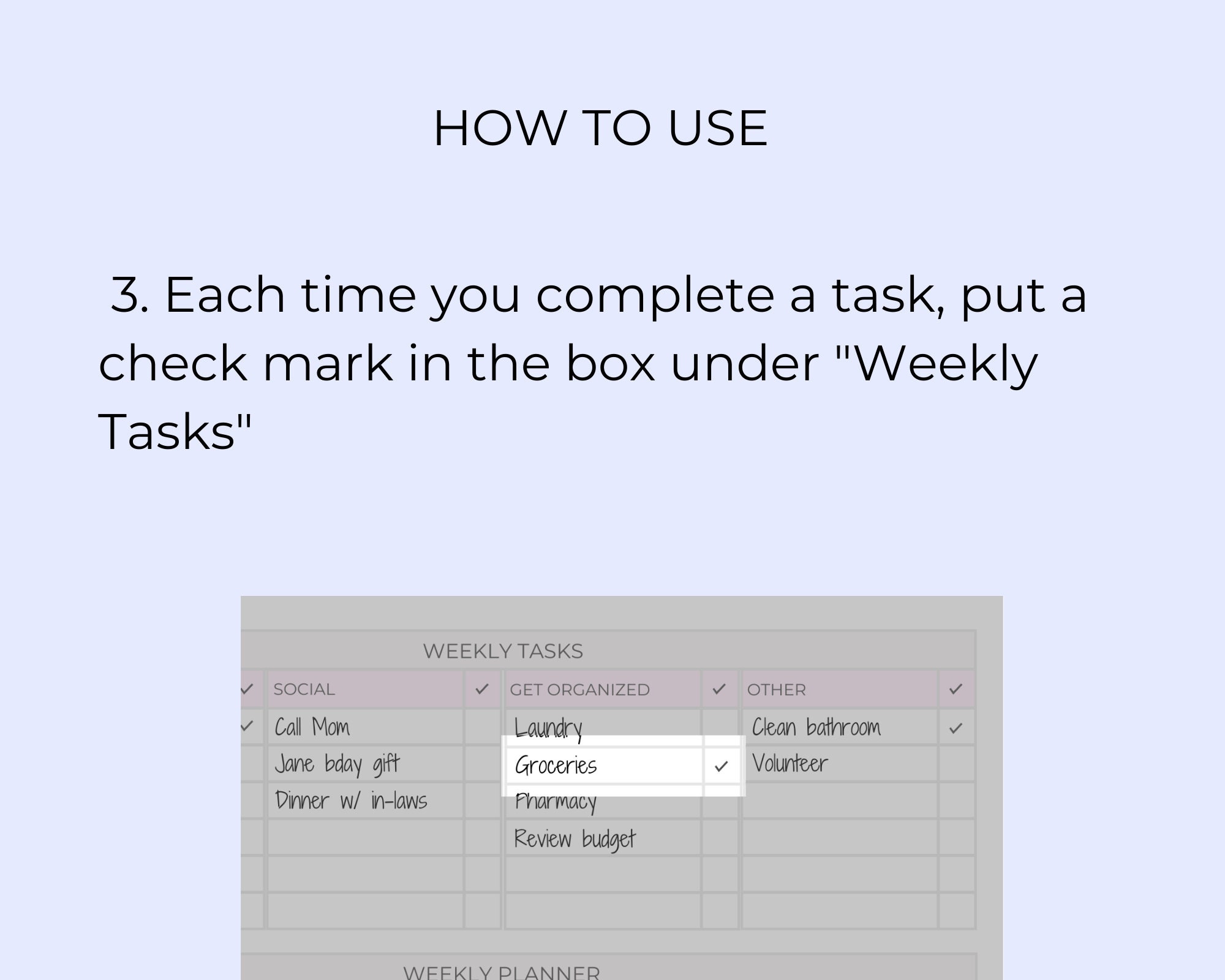 Weekly Habit Planner, Weekly Routine, Task Manager, Tracker, Printable ...