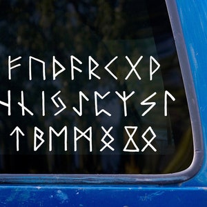 Set of 24 Runes Vinyl Stickers Norse Rune Decals Viking - Etsy