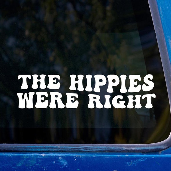 Hippie Decal - Etsy