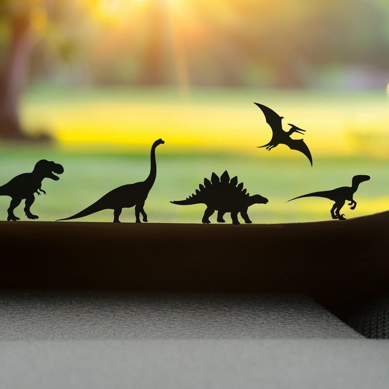 Autosticker dino - Etsy.de