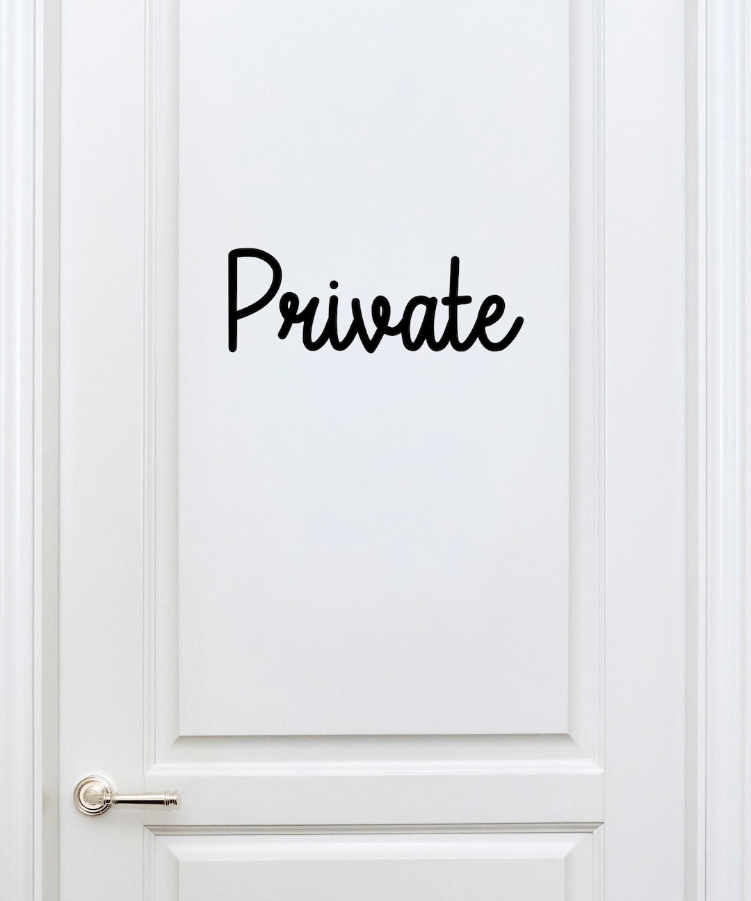 Private Sign Decal - Private Room - Door Vinyl Sticker - Etsy