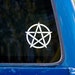 Pentagram Vinyl Sticker Decal - Pentacle Wiccan Symbol - Etsy Canada