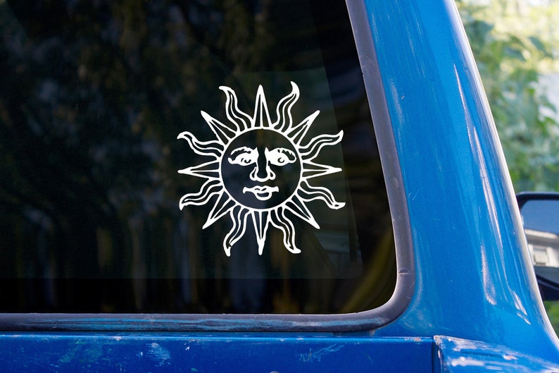Apollo Sun Decal Greek Mythology - Etsy