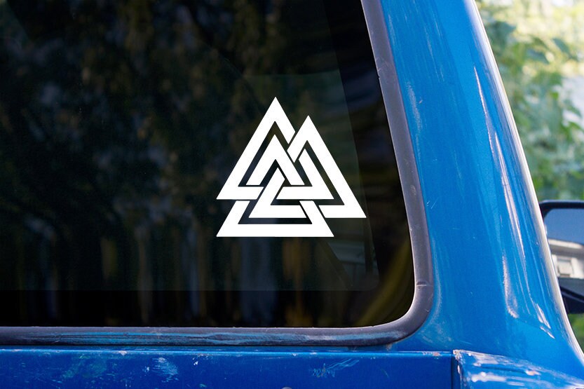 Valknut Vinyl Decal - Etsy