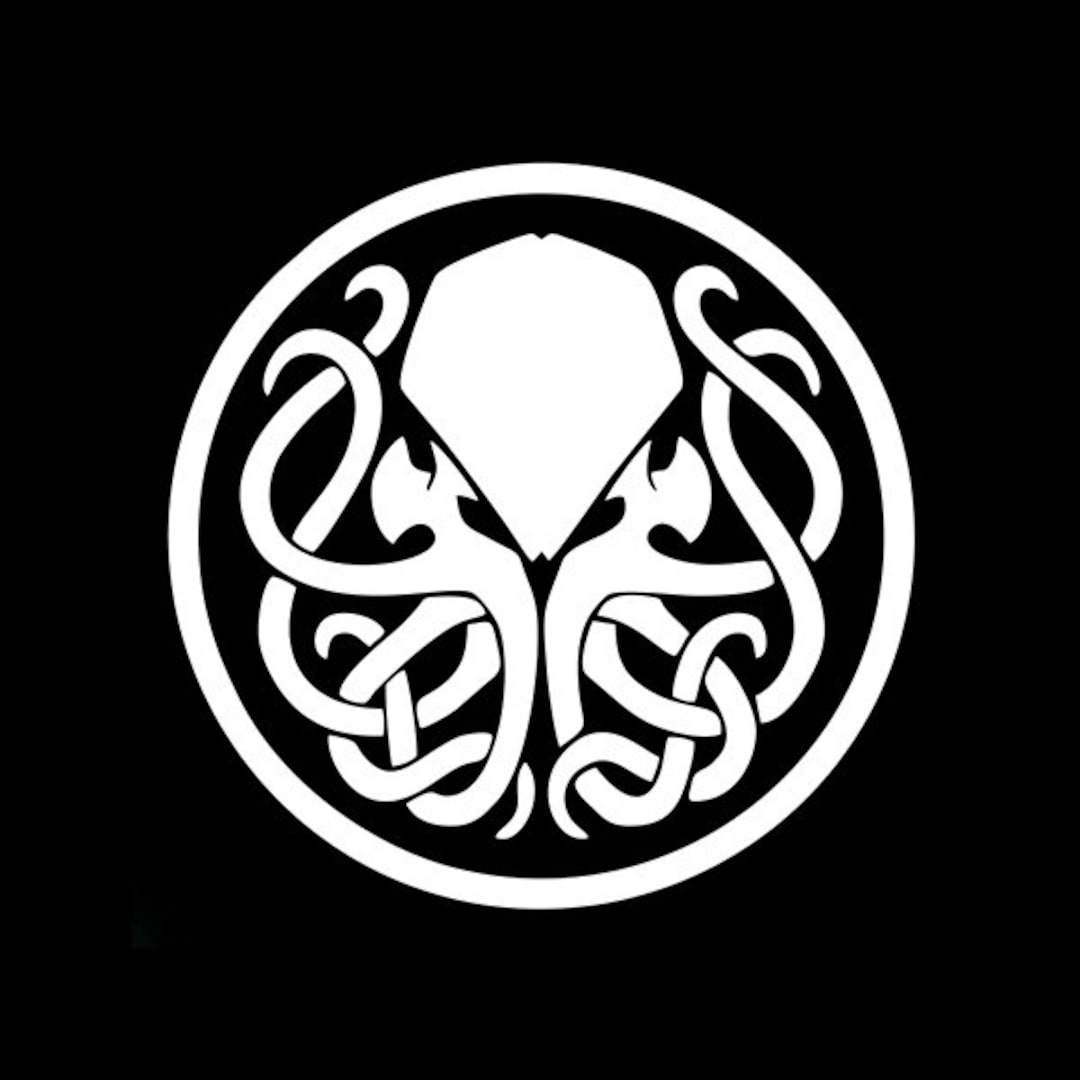 Cthulhu Symbol Vinyl Sticker Decal - Etsy